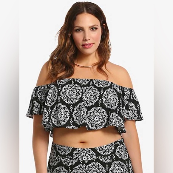 torrid | Tops | Torrid Insider Collection Boho Crop Top | Poshmark